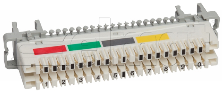 LSA Plus Leisten - Telefon Anschlußtechnik Cat.3 - fairline
