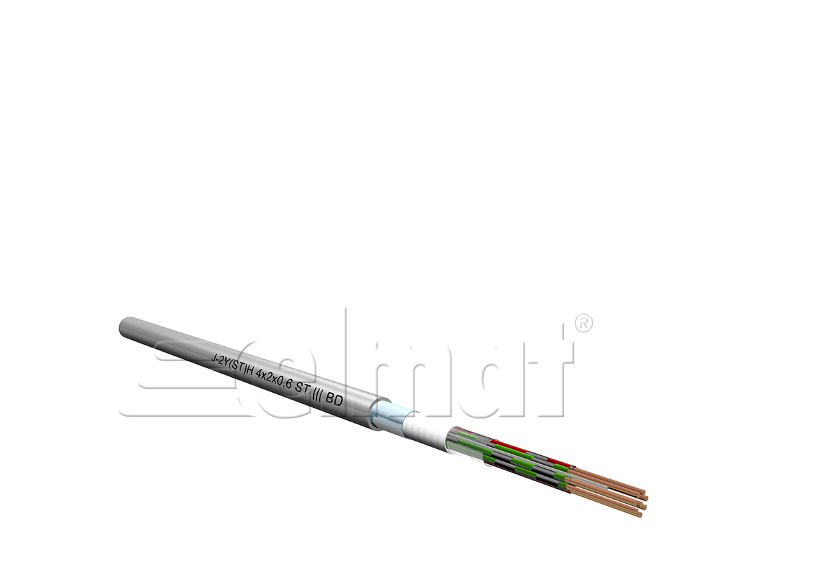 J2Y(ST)H 2X2X0,6 STIIIBD Auslaufartikel HALOGENFREI Auslaufartikel
